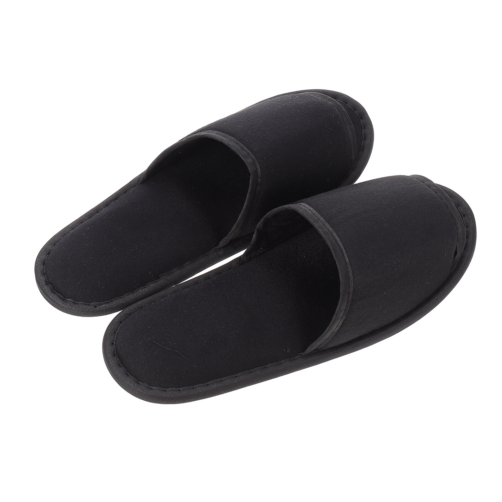Travel Slippers Black Indoor Hotel Cotton Supplies Folding Foldable Eva ...