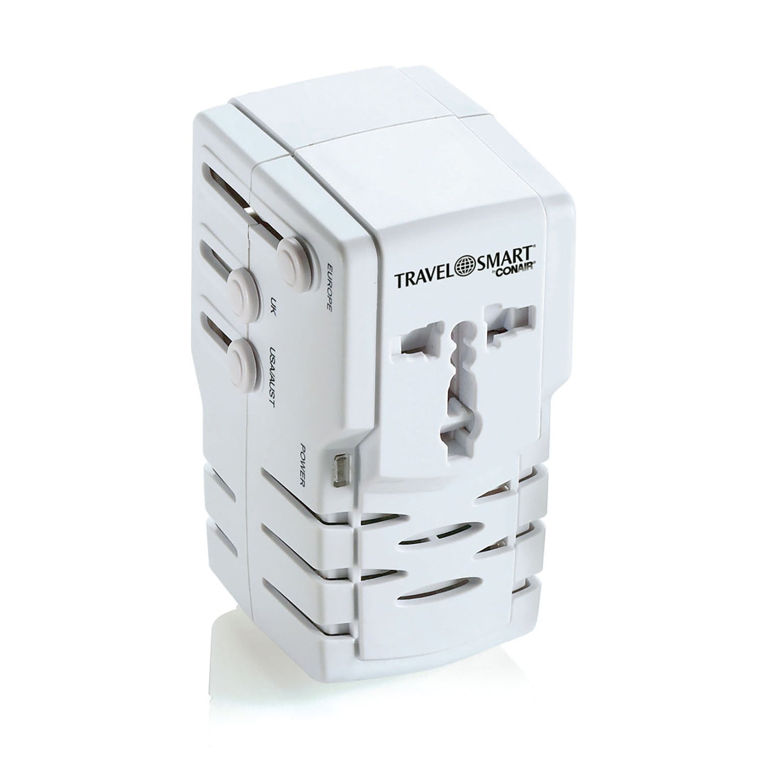 Travel Smart - All-in-One Travel Converter and Adapter with Integrated ...