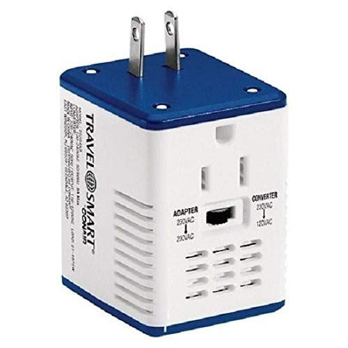 Travel Smart Compact Converter & Adapter Combo V26339 White - Walmart.com