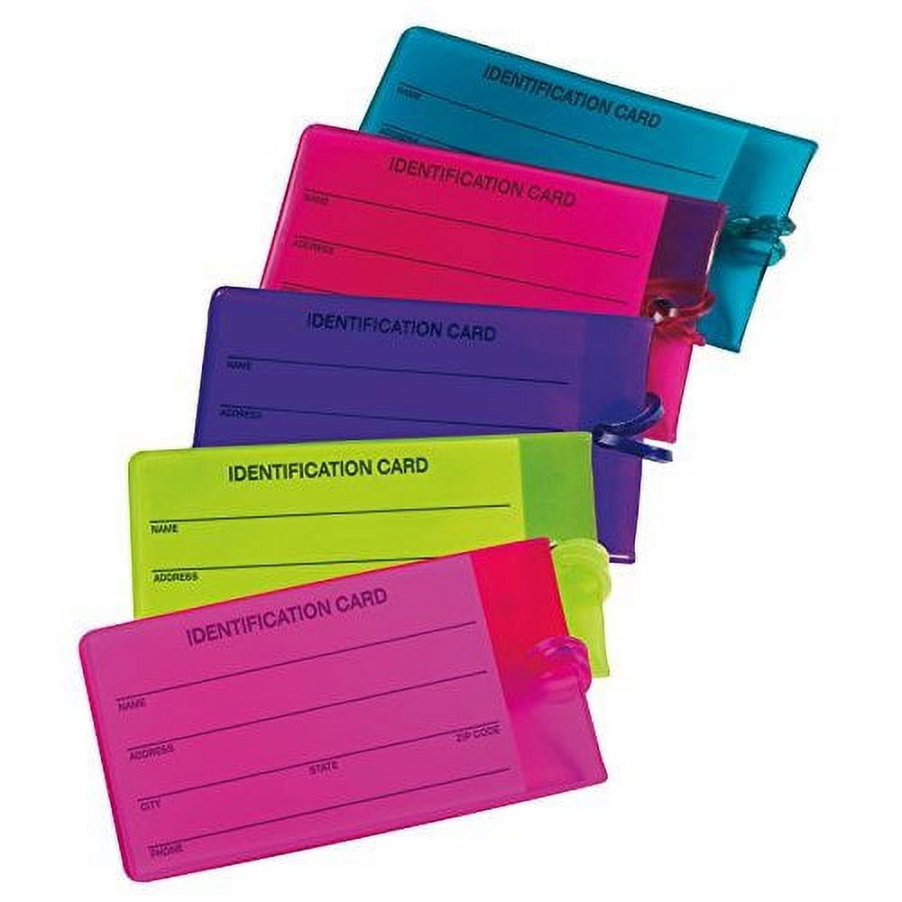 Travel Smart TS03JT Jelly ID Tags - 2-Pack - Walmart.com