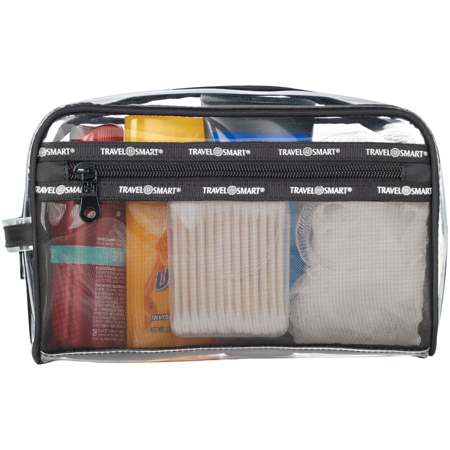 Travel Smart TS78SK Transparent Sundry Pouch/Cosmetic Bag - Walmart.com