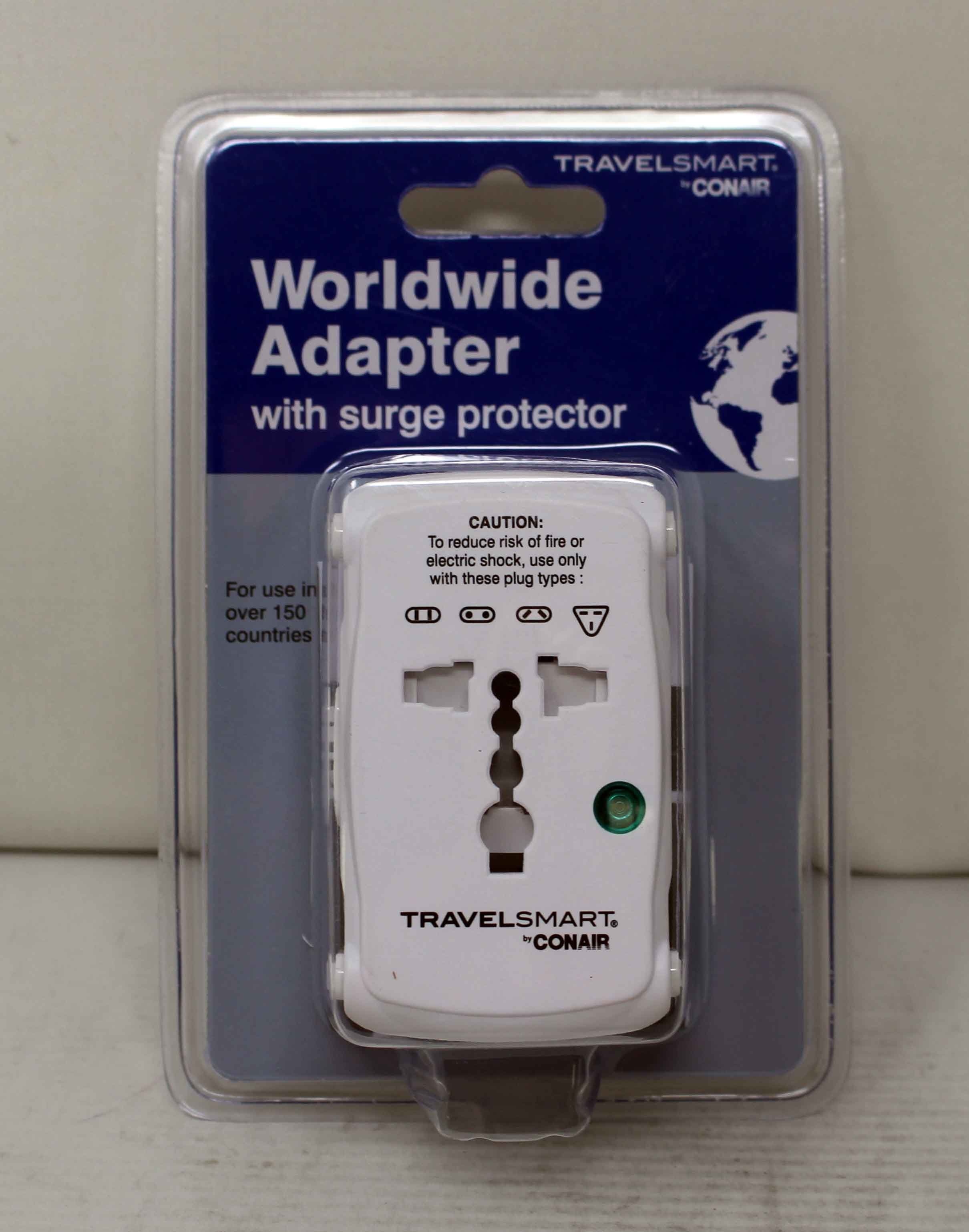 Travel Smart by Conair All-in-One International Plug, Universal Power ...