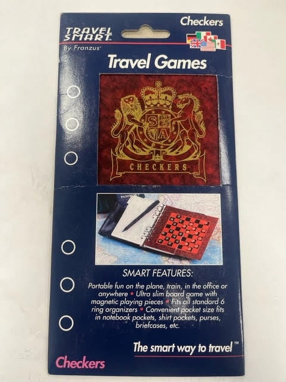 Travel Smart by Franzus 7" x 4" Travel Checkers, TS-122TGA - Walmart.com