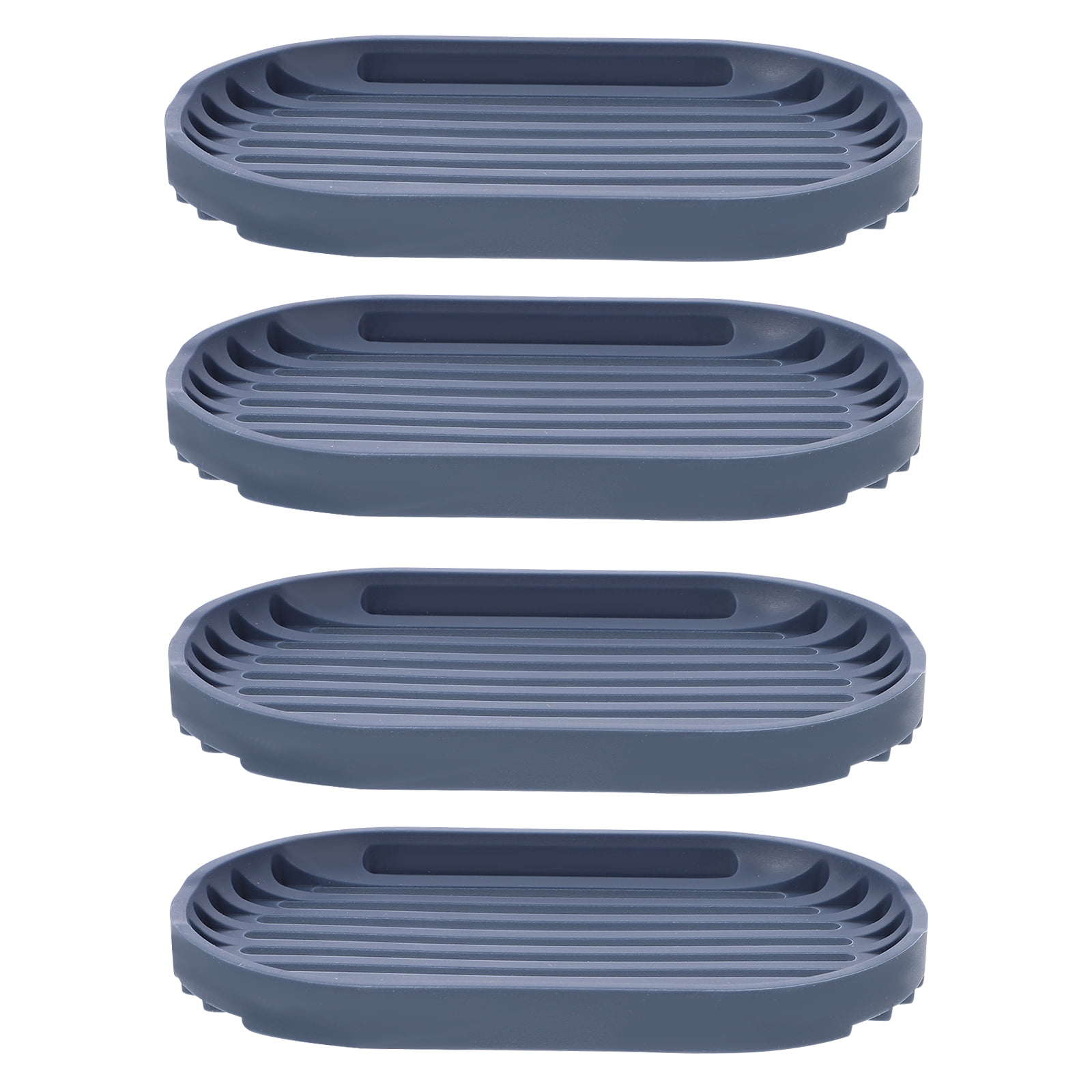 Guichaokj Travel Soap Container Draining 4 Pcs Box No Punching Desktop ...