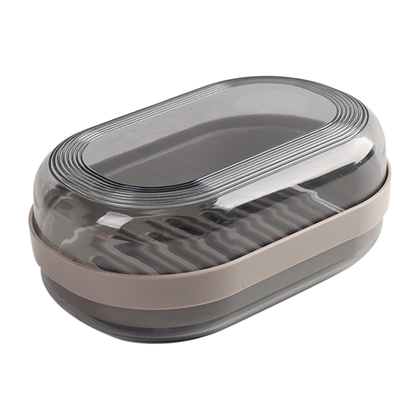 Travel Soap Container, Portable Bar Soap Holder Case with Lid and Drain ...