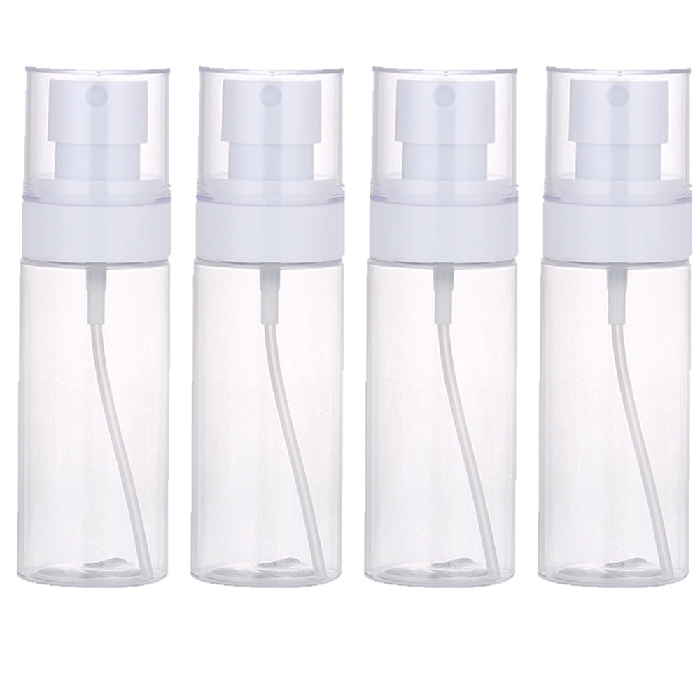 Travel Spray Bottles 4PCS Refillable Empty Clear Plastic Spray Bottles ...