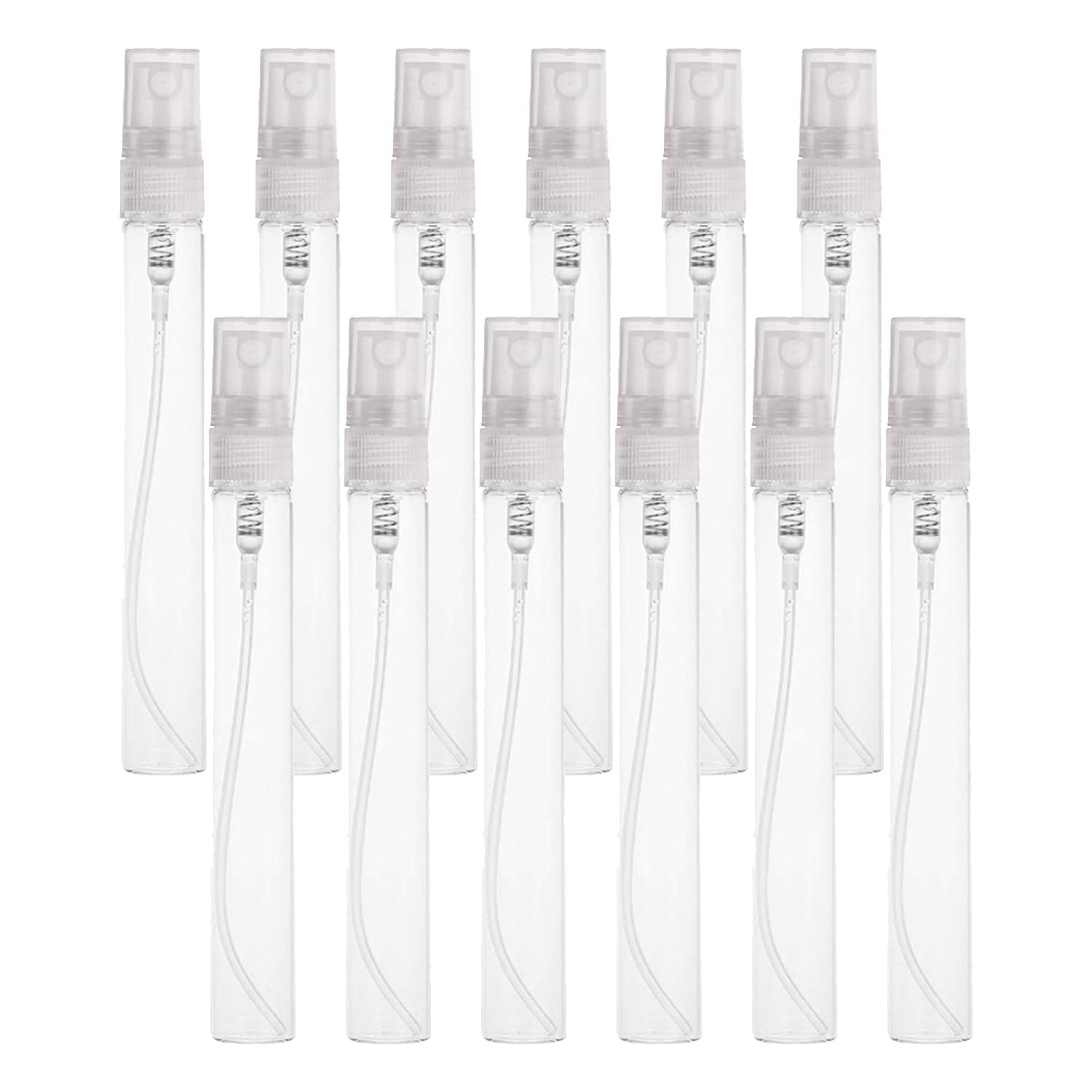 Travel Spray Bottles, Perfume Atomizer, 10 ML, 4.75\u201d, 12 Pack ...