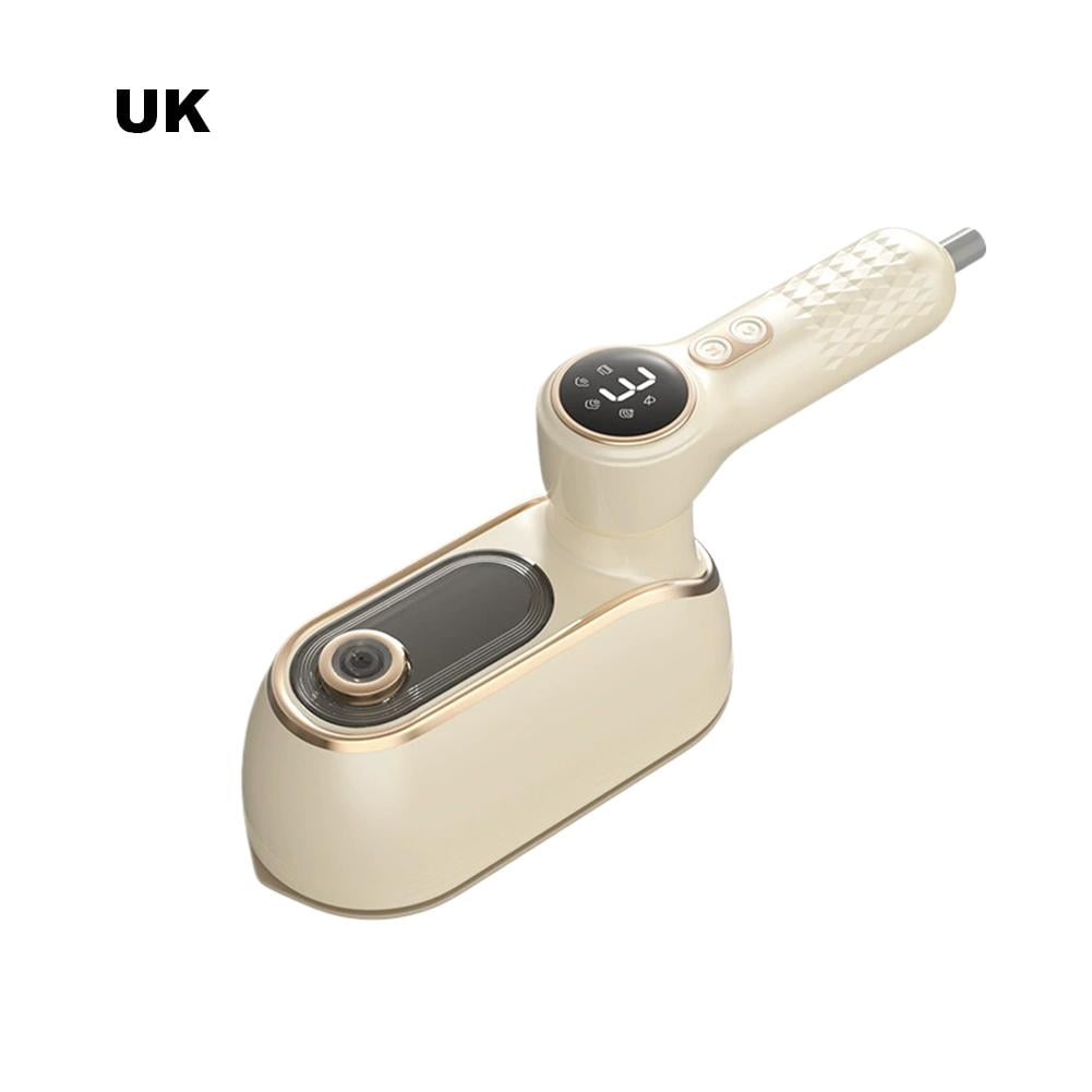 Travel Steam Iron,1200W Foldable Mini Steam Iron Handheld,Non Stick Soleplatewet Dry Dual ...