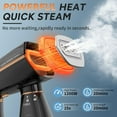 Travel Steamer for Clothes, Fast Heating, 2 Steam Levels, 1200W ...