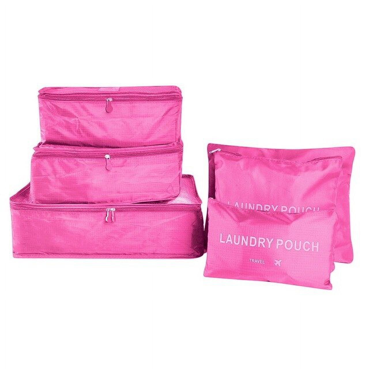 Travel Storage Bag Set Portable Foldable Luggage Organizer For Shoes ...