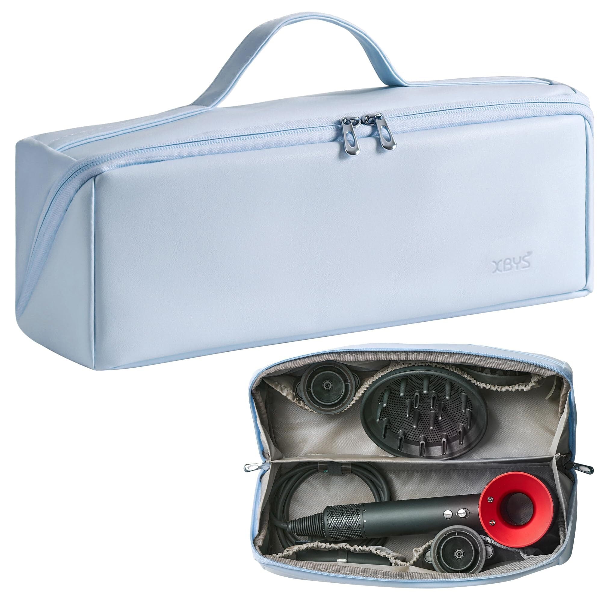 Travel Storage Case for Dyson Airwrap Styler, Large Opening Travel ...