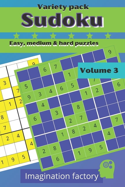 Travel Sudoku Variety Packs. on the Go or at Home !: Sudoku variety pack. Easy, medium & hard ...