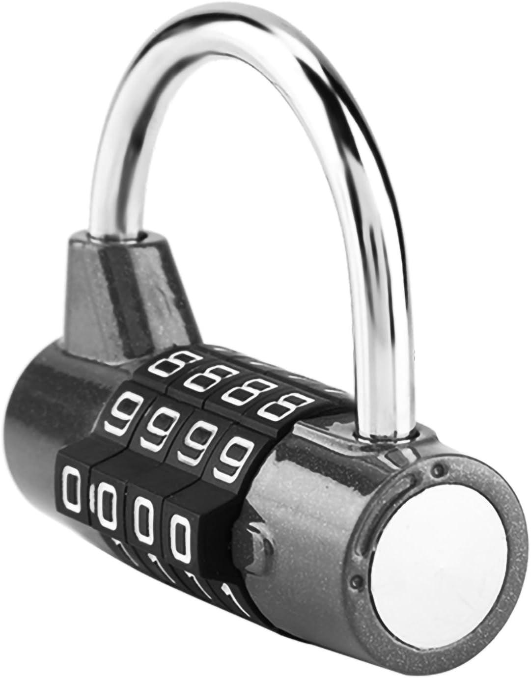 Travel Suitcase Gym Locker Password Padlock, Resettable 4-Digit Code ...