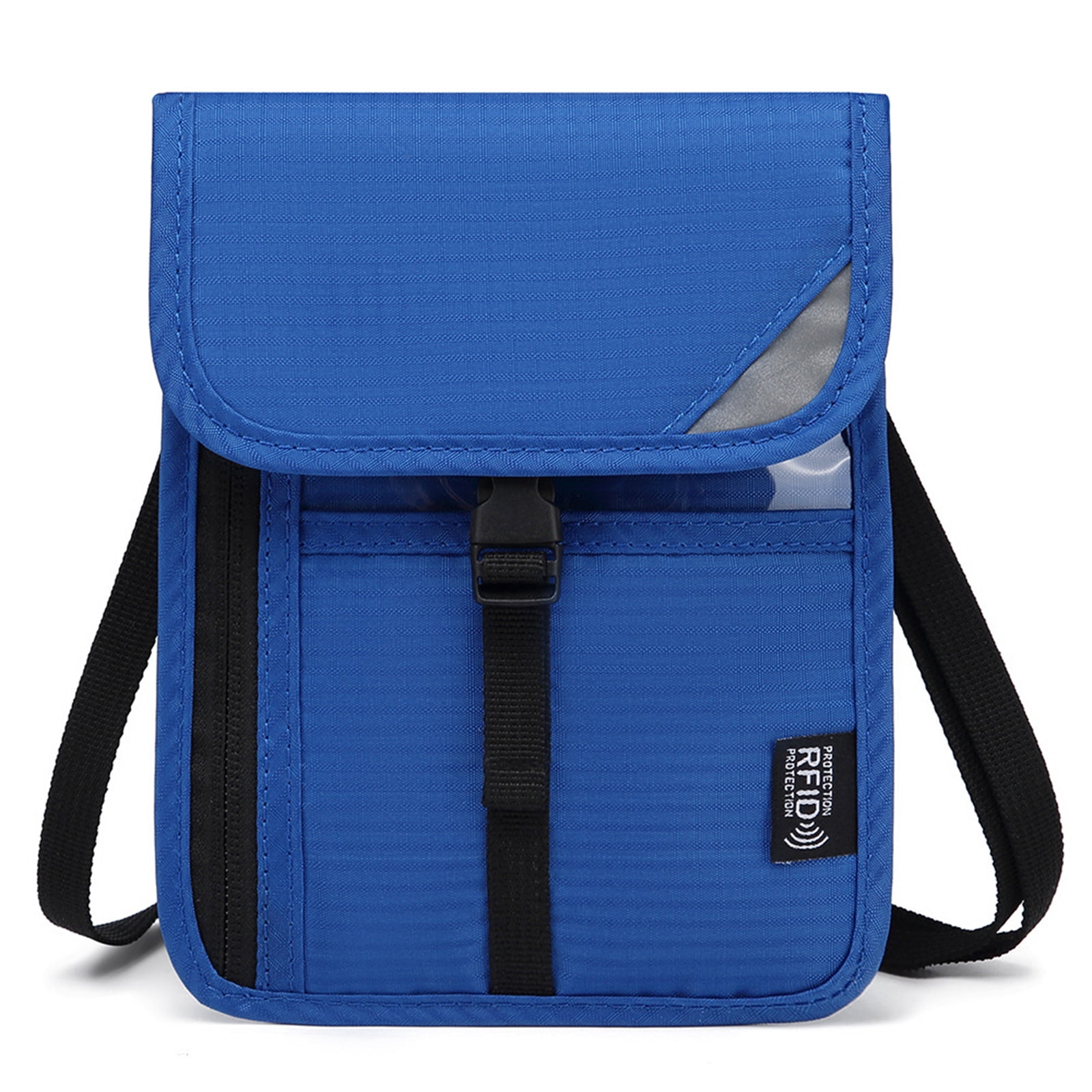 Travel Supply Neck Wallet with RFIDS Blocking Passports Holder Hiddens ...