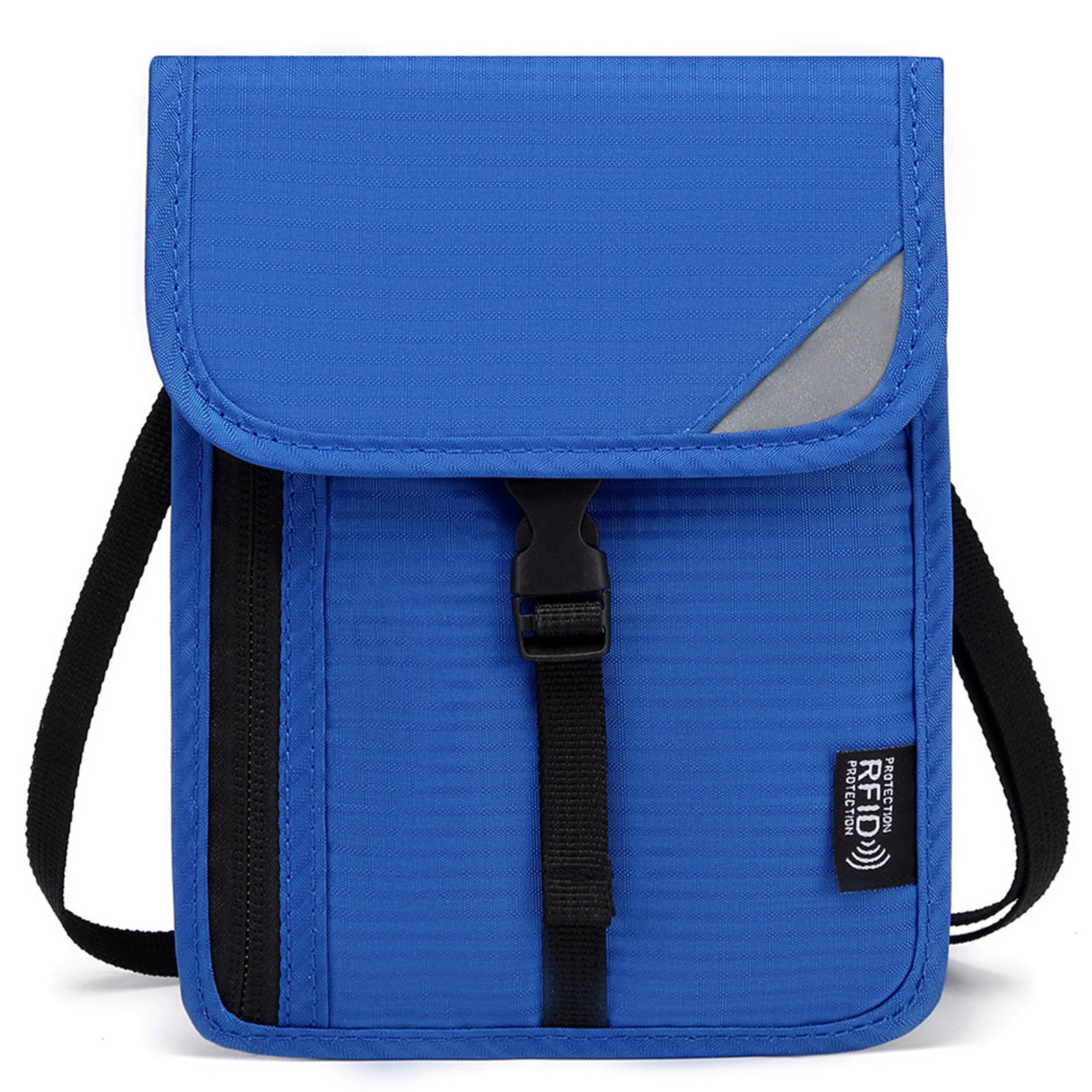 Travel Supply Neck Wallet with RFIDS Blocking Passports Holder Hiddens ...