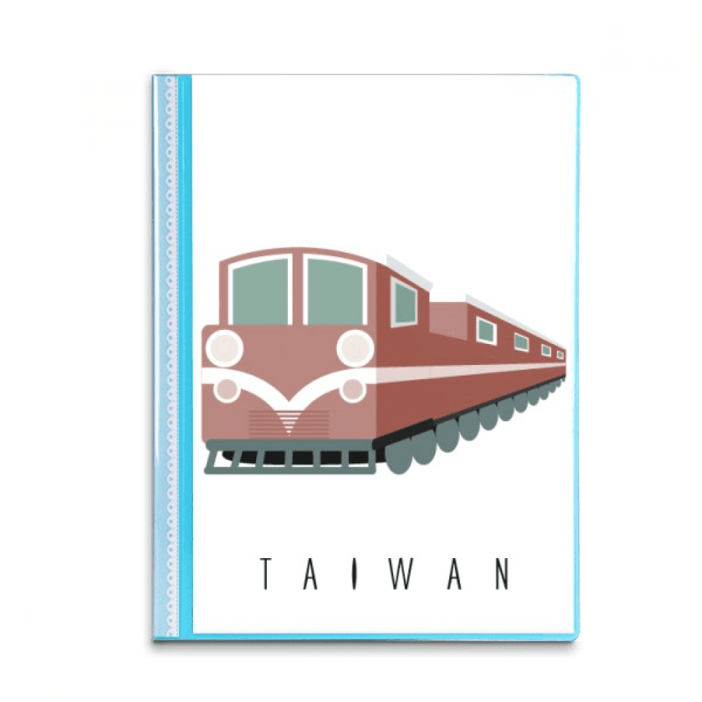 Travel Taiwan Train Art Deco Fashion Book Sheet Protectors Portfolio ...