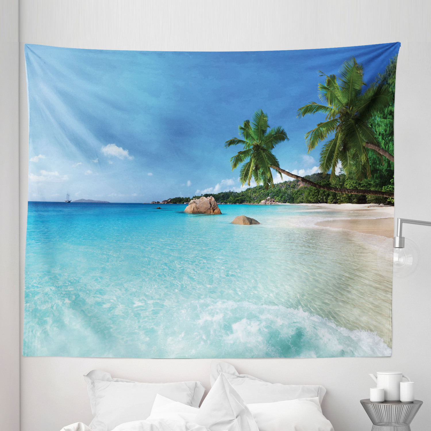 Travel Tapestry, Anse Lazio Beach at Praslin Island Surfing Beach ...