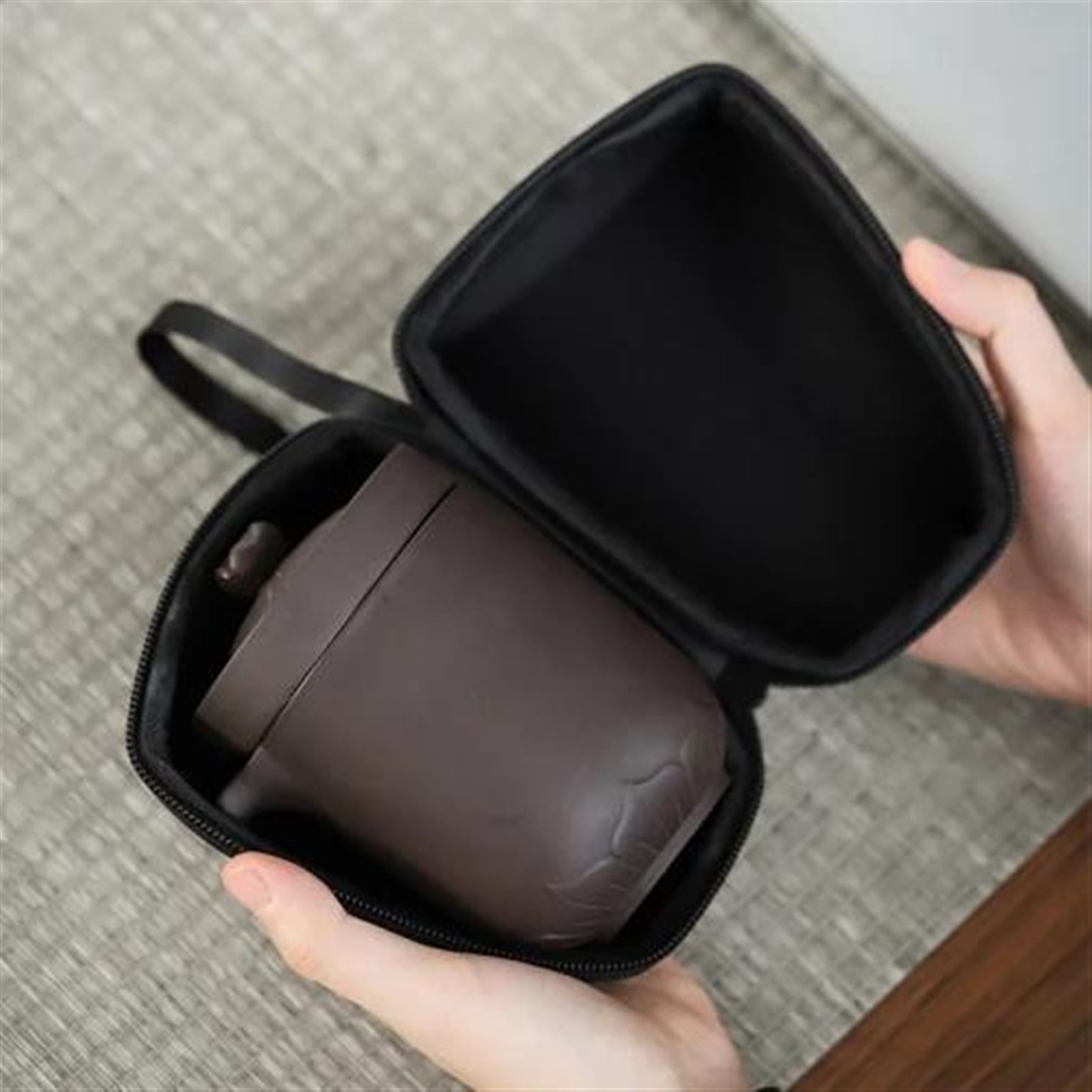 Travel Tea Set Ceramics Teaware Sets One Pot Four Cups Tea Utensils ...