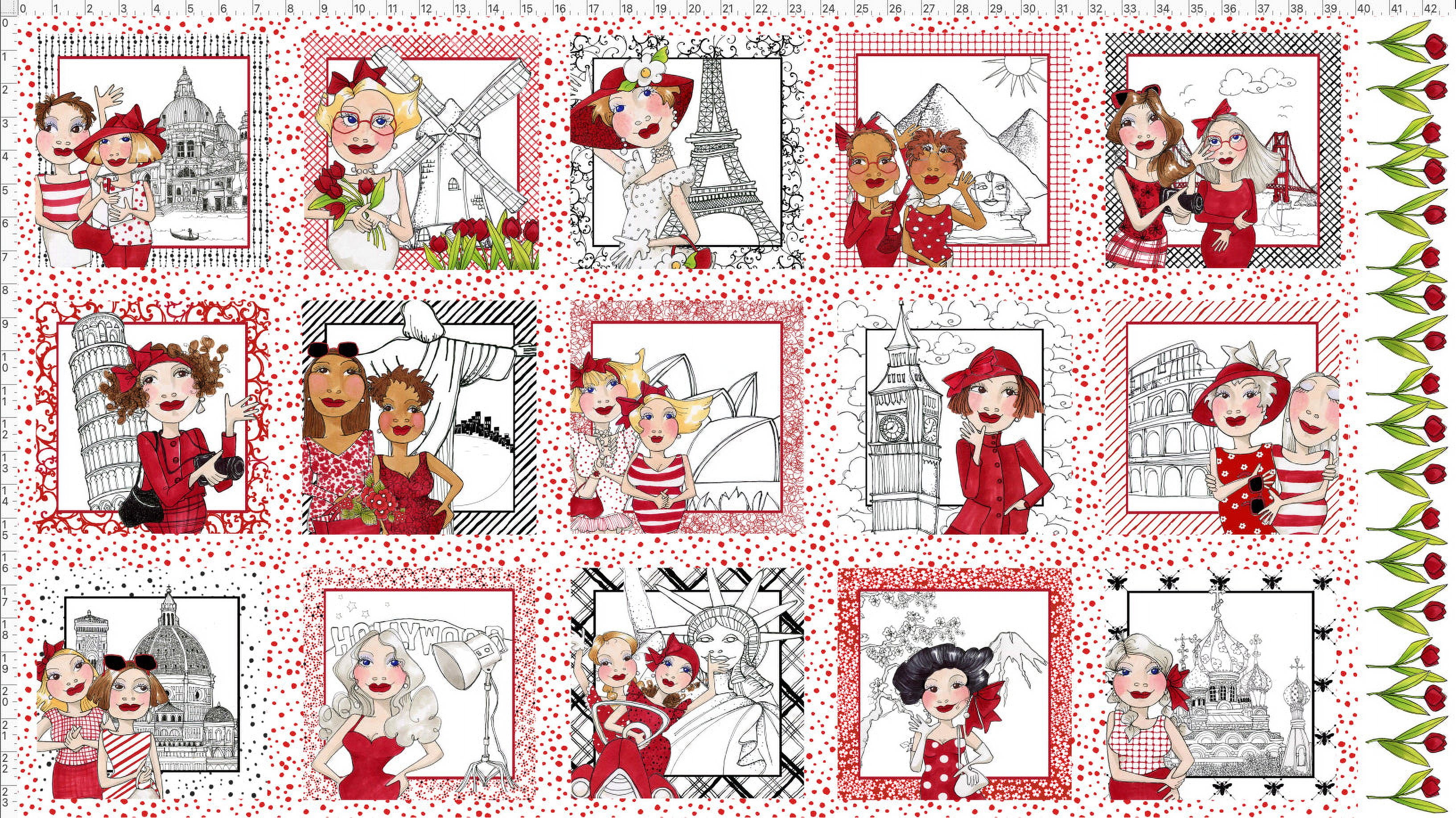 Travel Time Fabric Panel - Walmart.com