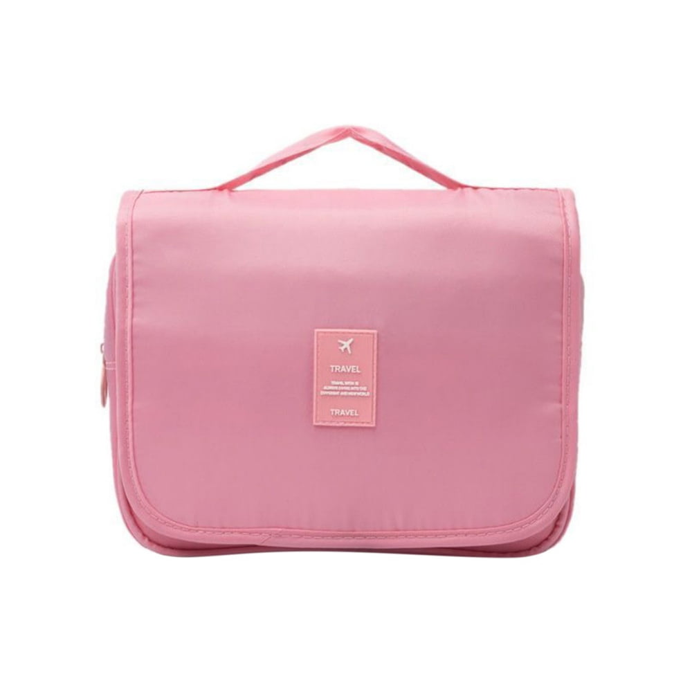 Travel Toiletry Bag with Hanging Hook,Large Capacity Foldable Toiletry ...