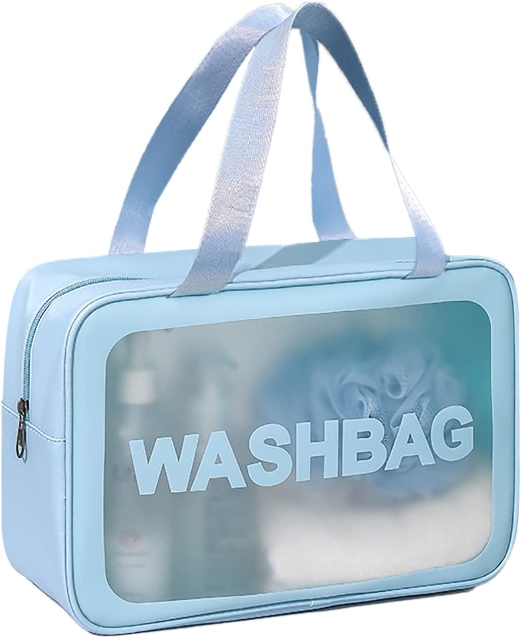 Travel Toiletry Bag for Women and Men, Matte Translucent Toiletry Bag ...
