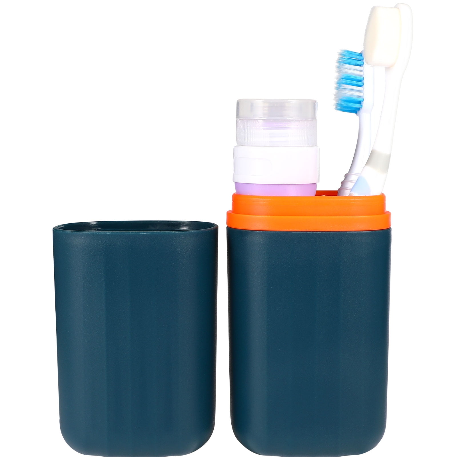 Travel Toothbrush Cup Case Toothbrush Holder with Cover Portable ...