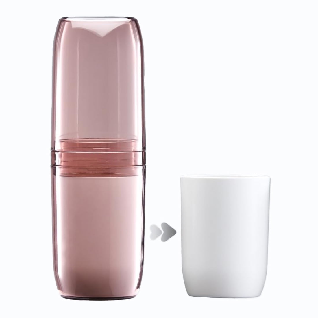 Travel Toothbrush Cup, Toothbrush Storage Box, Portable Dental Kit ...