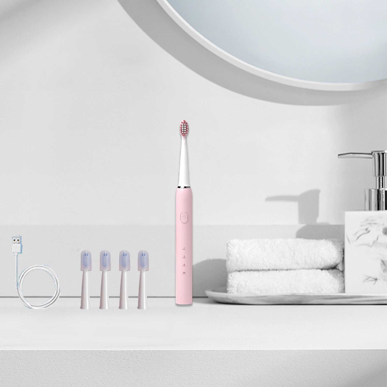 Travel Toothbrush, Detachable Battery Toothbrush, Waterproof Brush Head ...