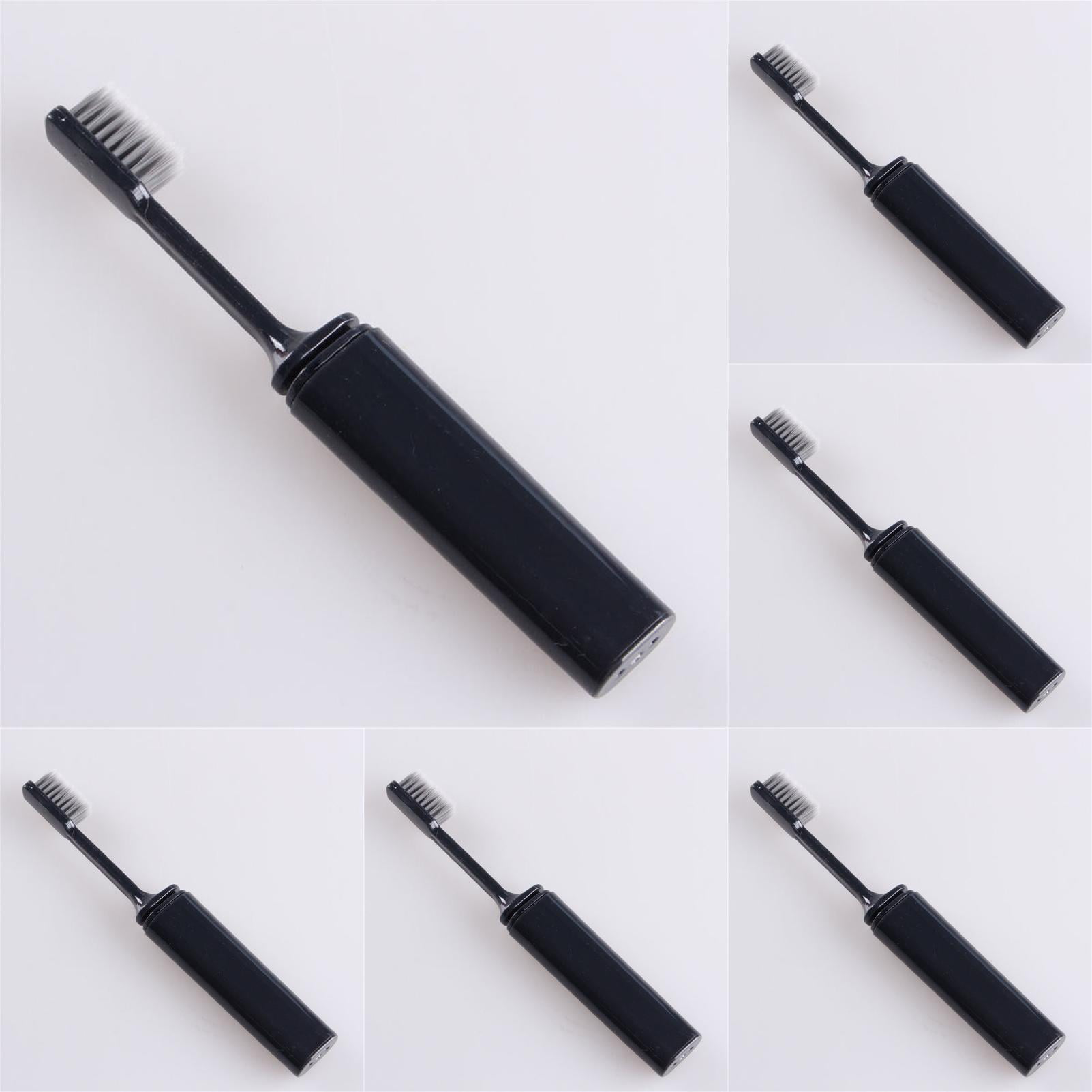 Travel Toothbrush Folding Toothbrush With Soft Travel Size Toothbrush ...