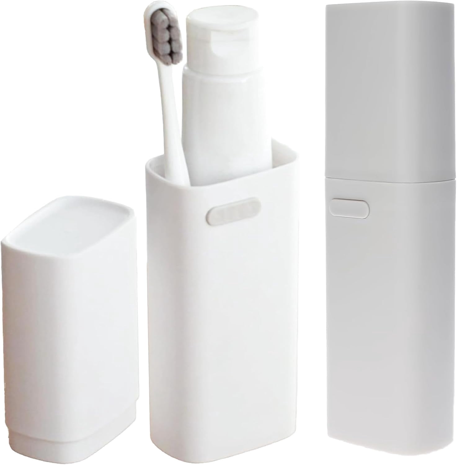 Travel Toothbrush Holder,Portable Toothbrush Travel Case with ...