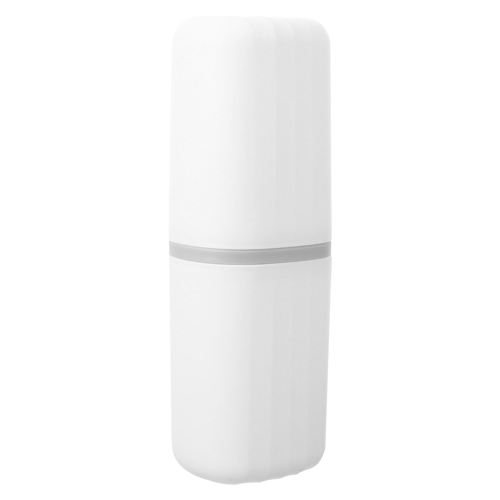 Portable Toothbrush Organizer for Storage Use Compact White Plastic Box ...