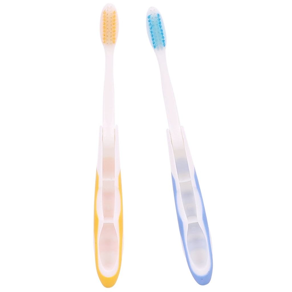 Travel Toothbrushes,Mini Toothbrush with Toothbrush Cover,Camping ...