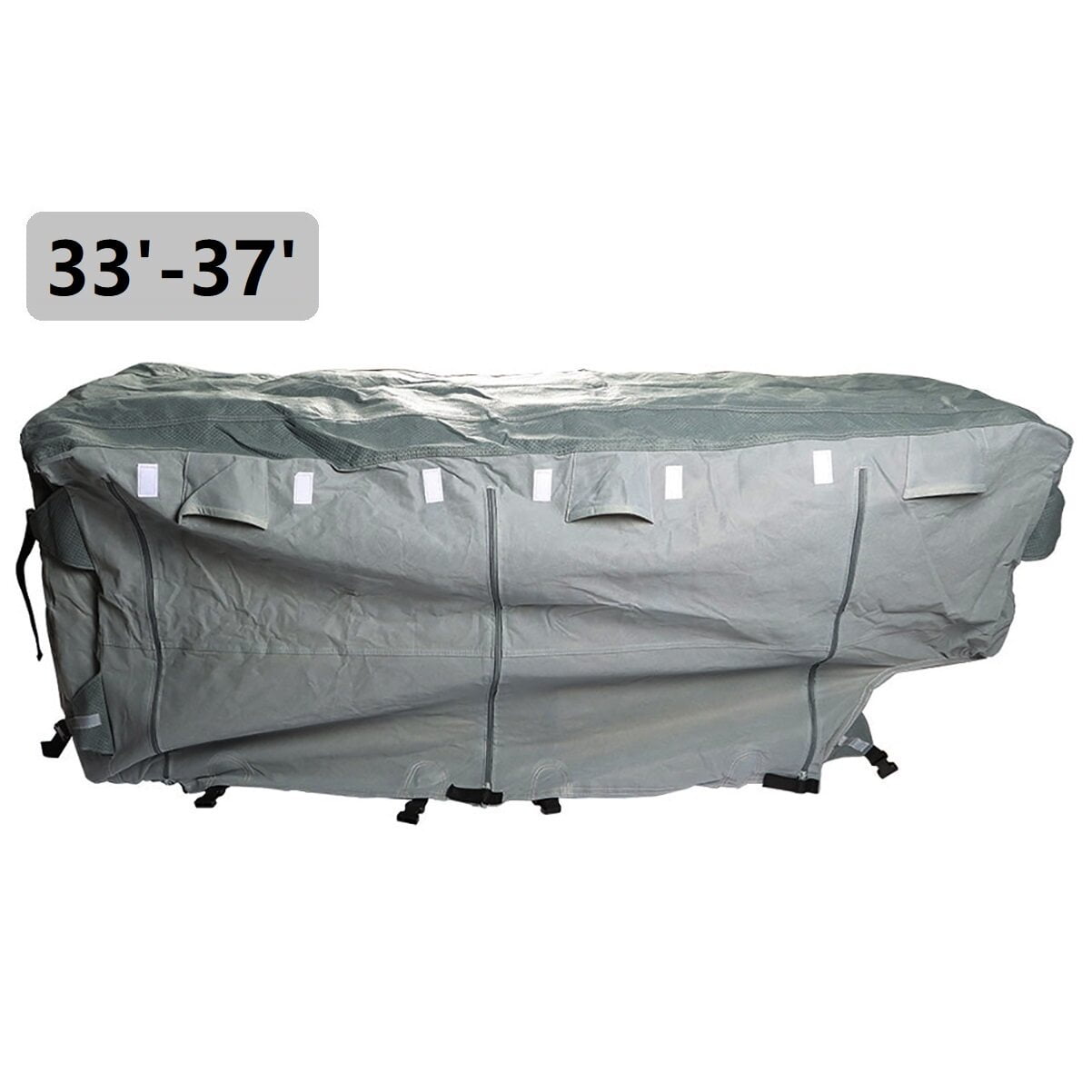 Travel Trailer 5th Wheel RV Cover, Heavy Duty Non-Woven, Weatherproof ...
