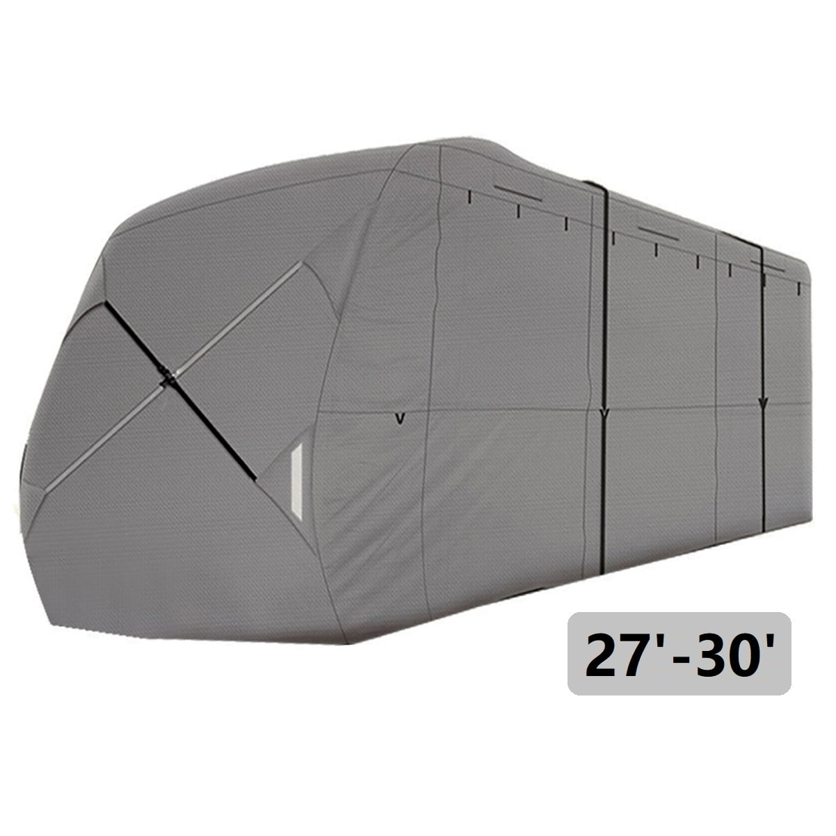 Travel Trailer RV Cover, Heavy Duty Non-Woven, Weatherproof & Sun ...