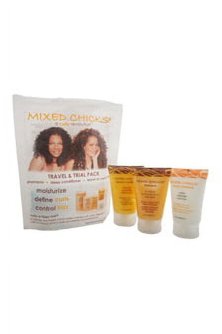 Travel & Trial Pack by Mixed Chicks for Unisex, 3 Pc Kit - Walmart.com