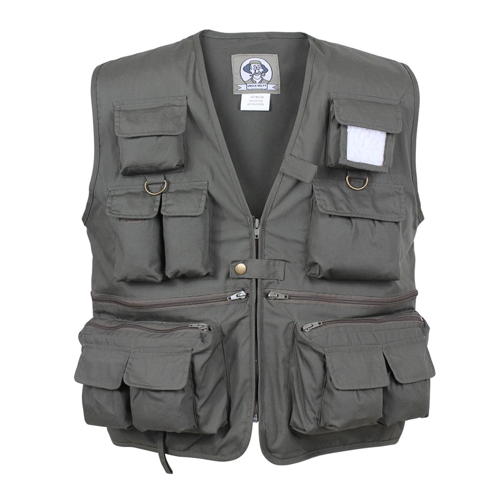 Travel Vest, Photographer Vest with 17 Pockets - Walmart.com