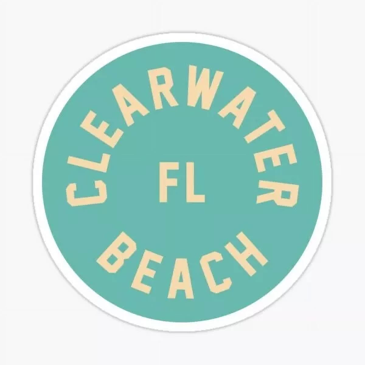 Travel Visit Florida Clearwater Beach Sunshine State Beaches Sticker ...