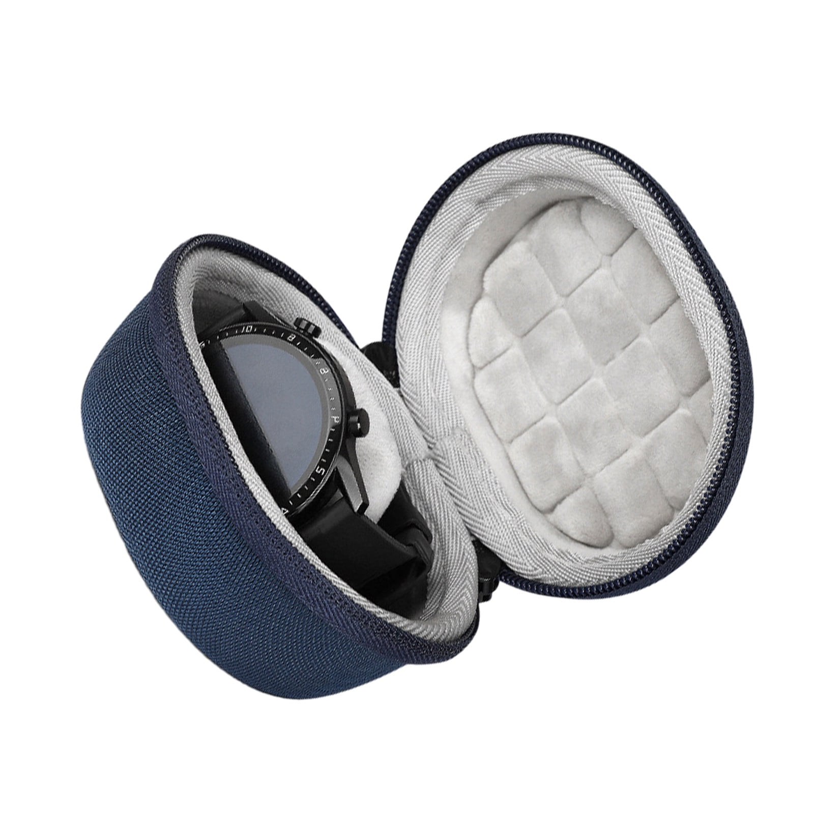 Travel Waterproof Single Watch Case EVA Zipper Jewelry Storage Box ...