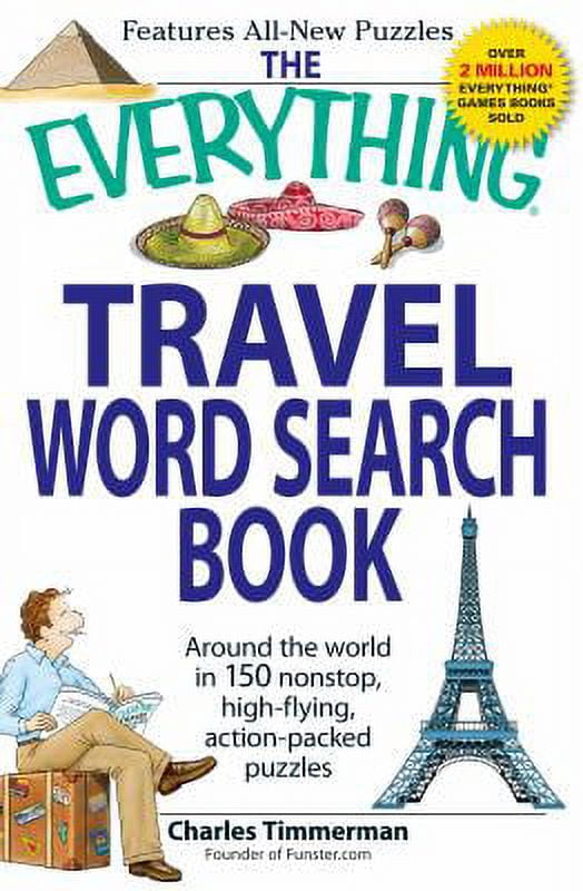 Pre-Owned The Everything Travel Word Search Book: Around the world in ...
