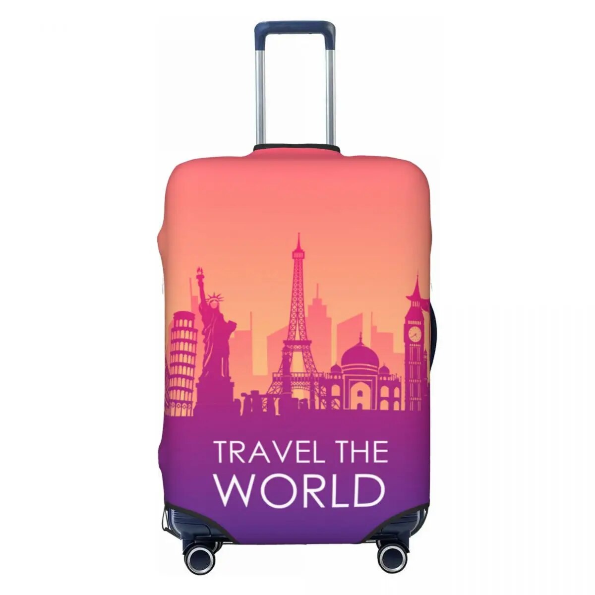 Travel World Suitcase Cover Tourism Cards Useful Travel Protector ...