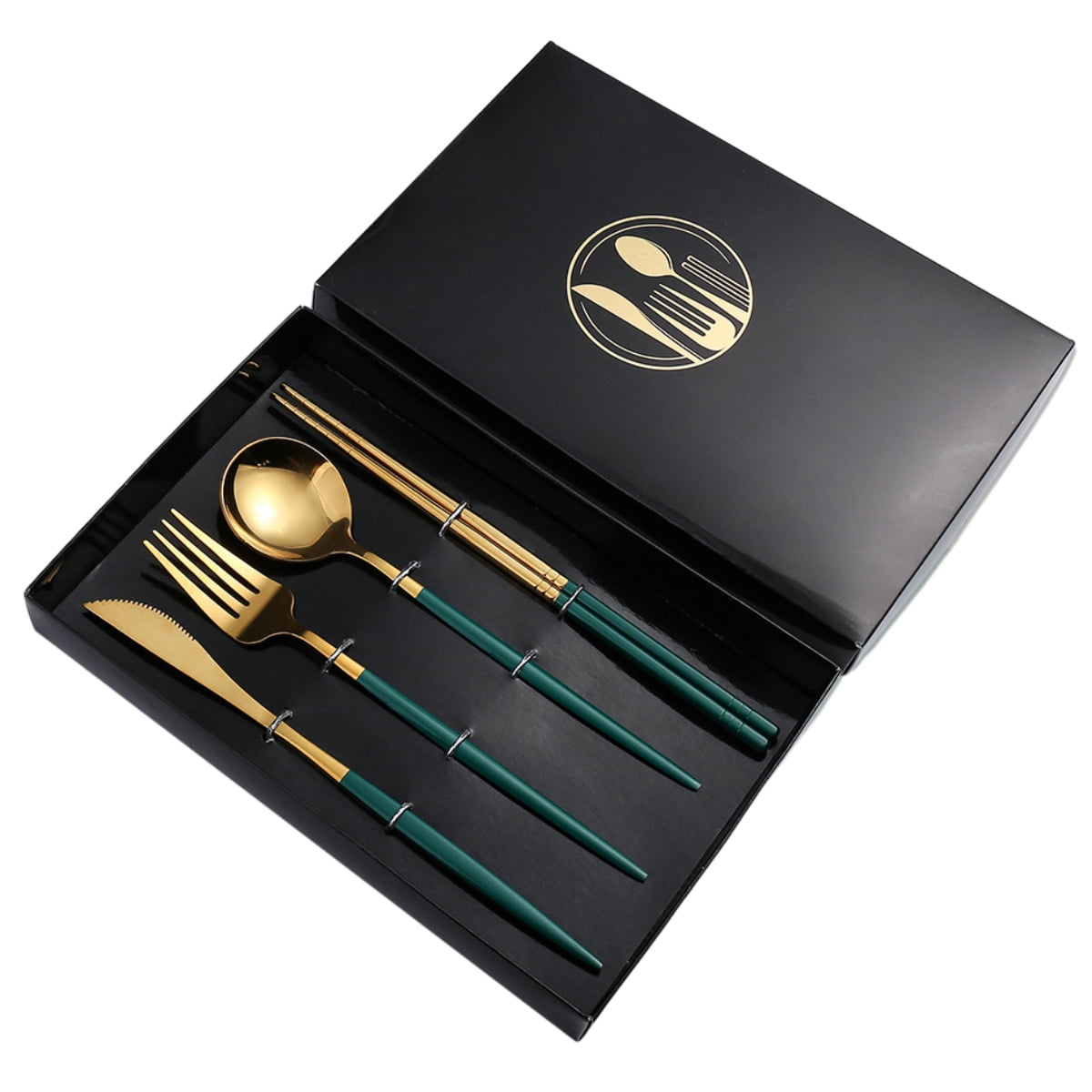 Travel cutlery set, stainless steel cutlery set, reusable cutlery set ...