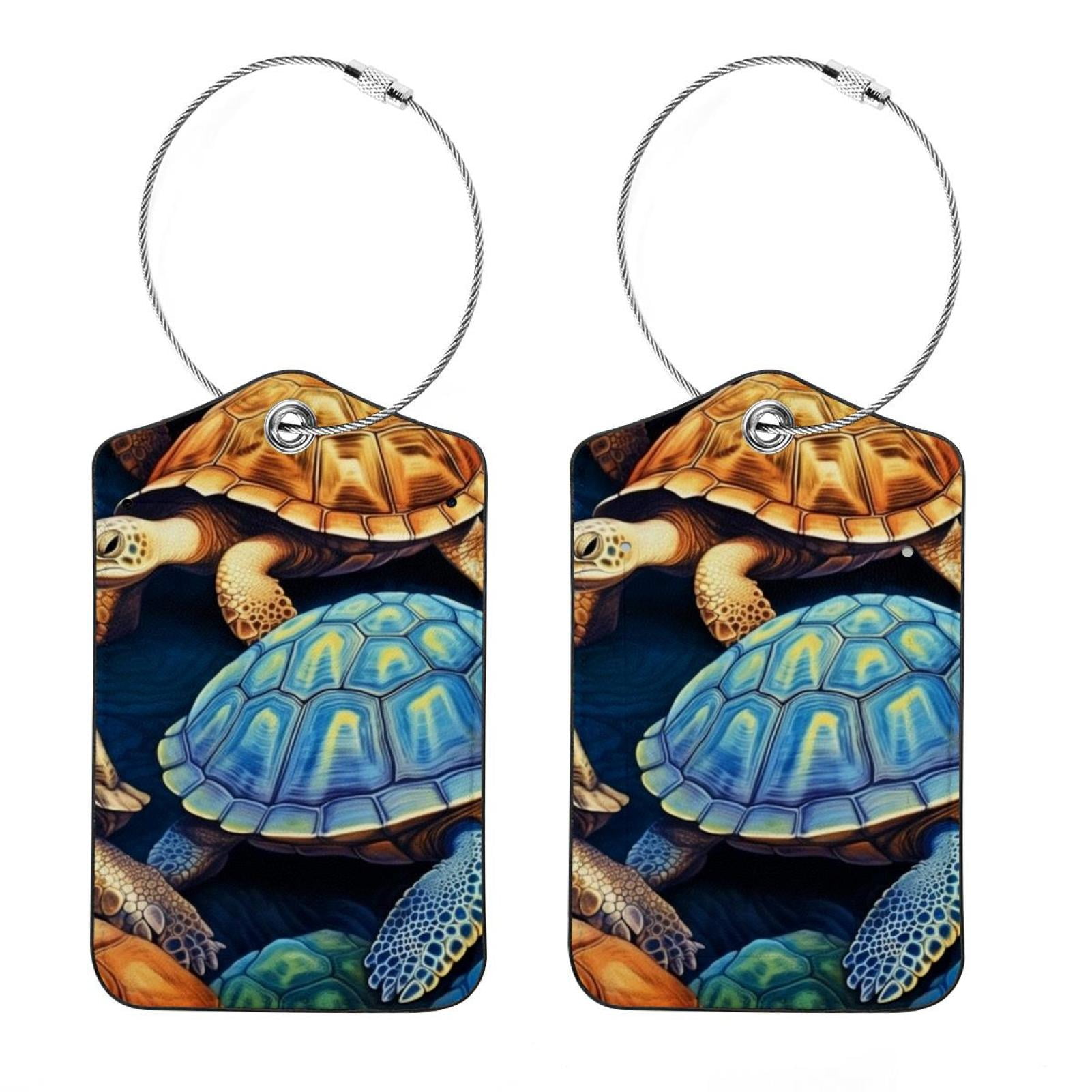 Travel in Luxury: Metal Loop Lock Baggage Tags for Handbags and ...