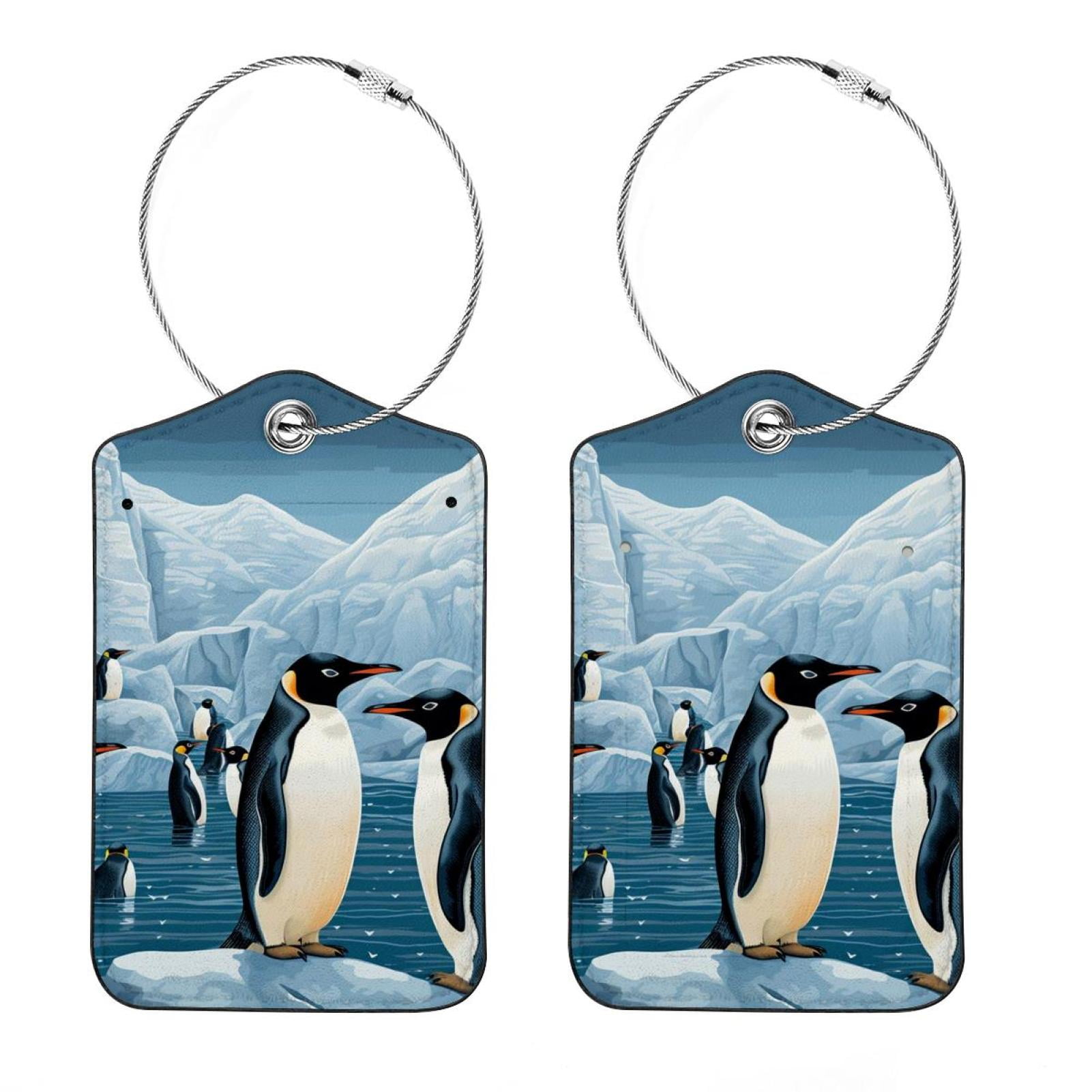 Travel in Style and Security with 2Pcs Luggage Tags and Privacy Flap ...