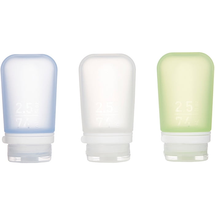 Travel in Style with Humangear Gotoob+ 3-Pack Medium Clear/Green/Blue ...
