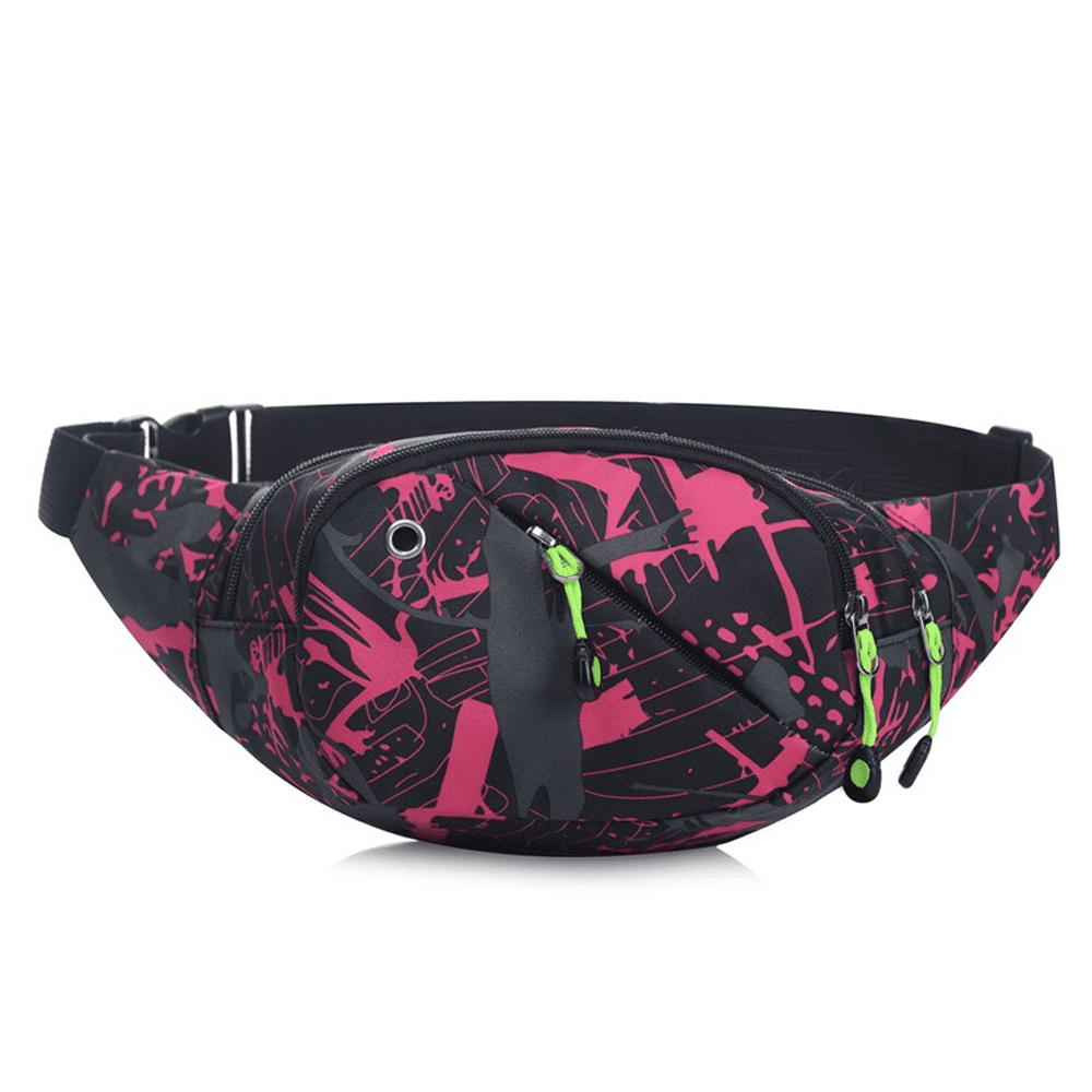 Travel multifunctional fanny pack with adjustable waist belt for ...