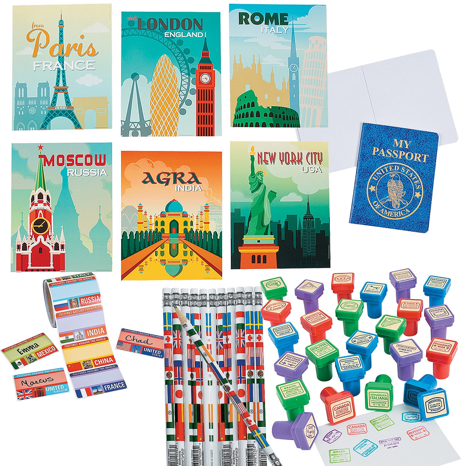 Travel the World Kit Assortment May Vary - Walmart.com