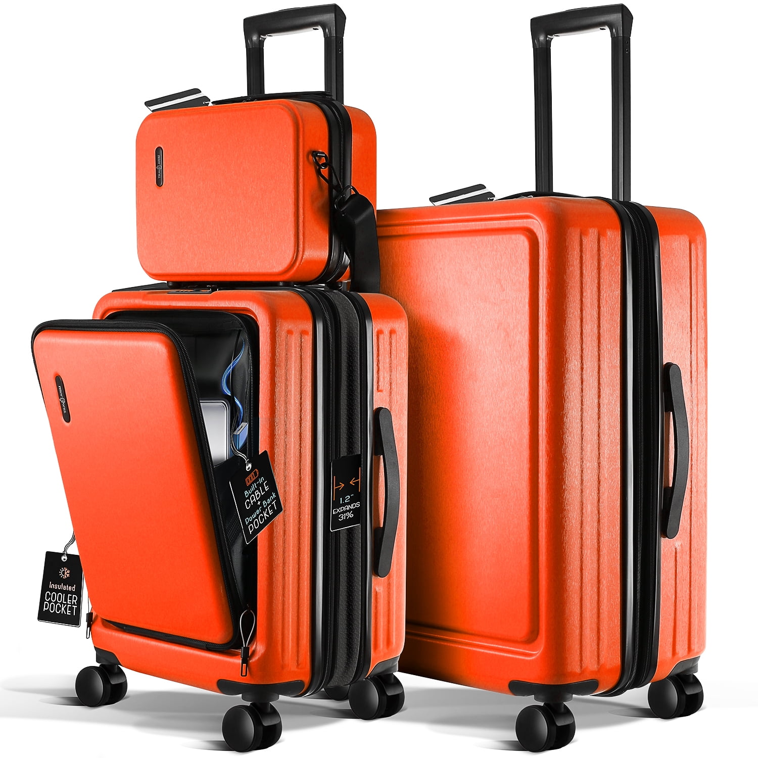 TravelArim Luggage Sets 2 Piece, 22 Inch Carry on Luggage and 28 Inch ...