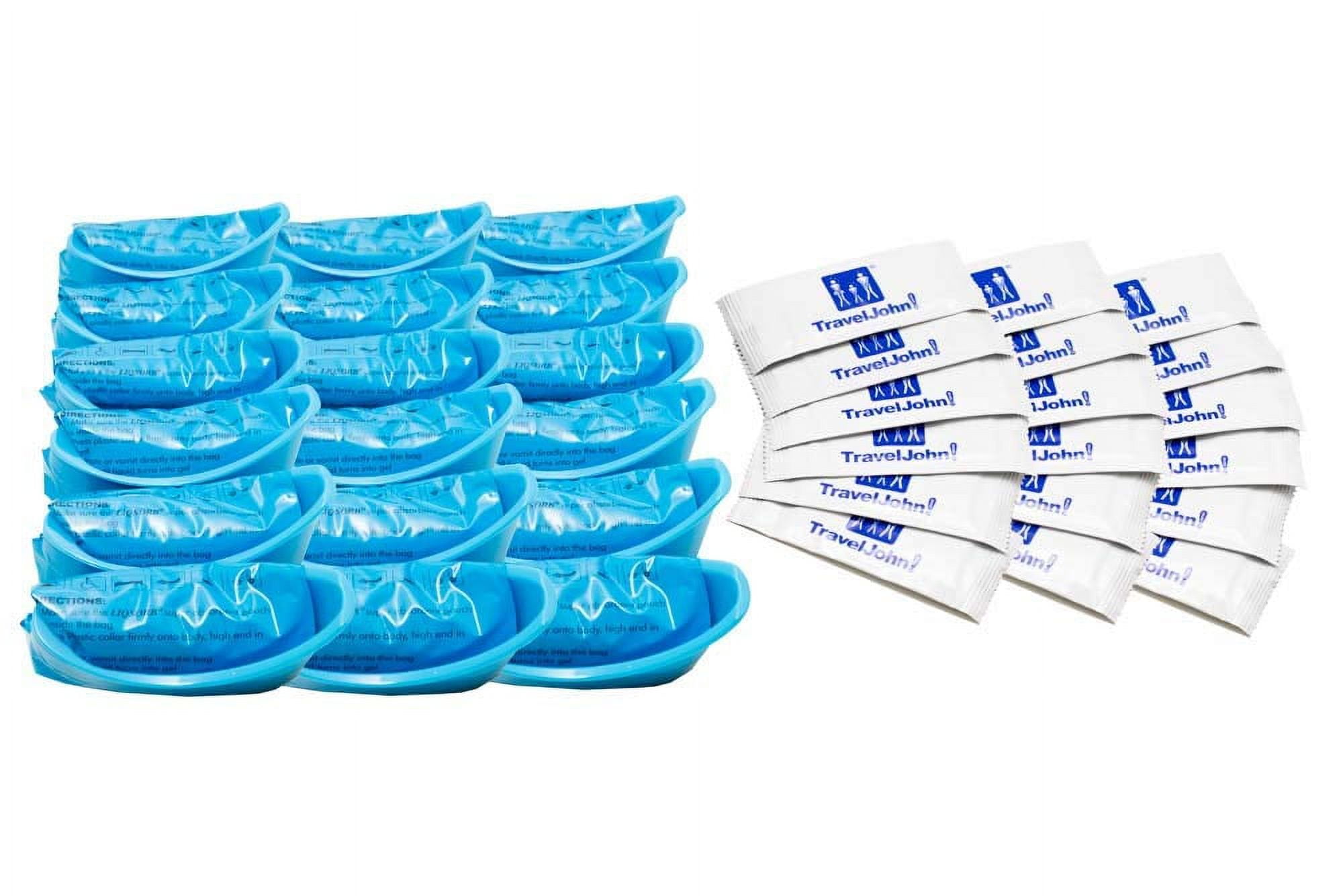 TravelJohn Jr. Disposable Urinal (TJ1H) - 18 Pack - Walmart.com