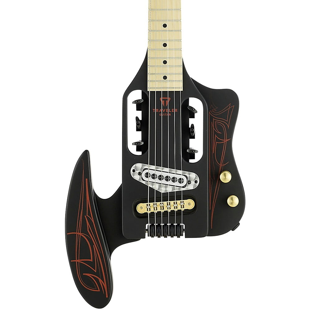 Traveler Guitar Speedster Standard Electric Guitar Rat Black - Walmart.com