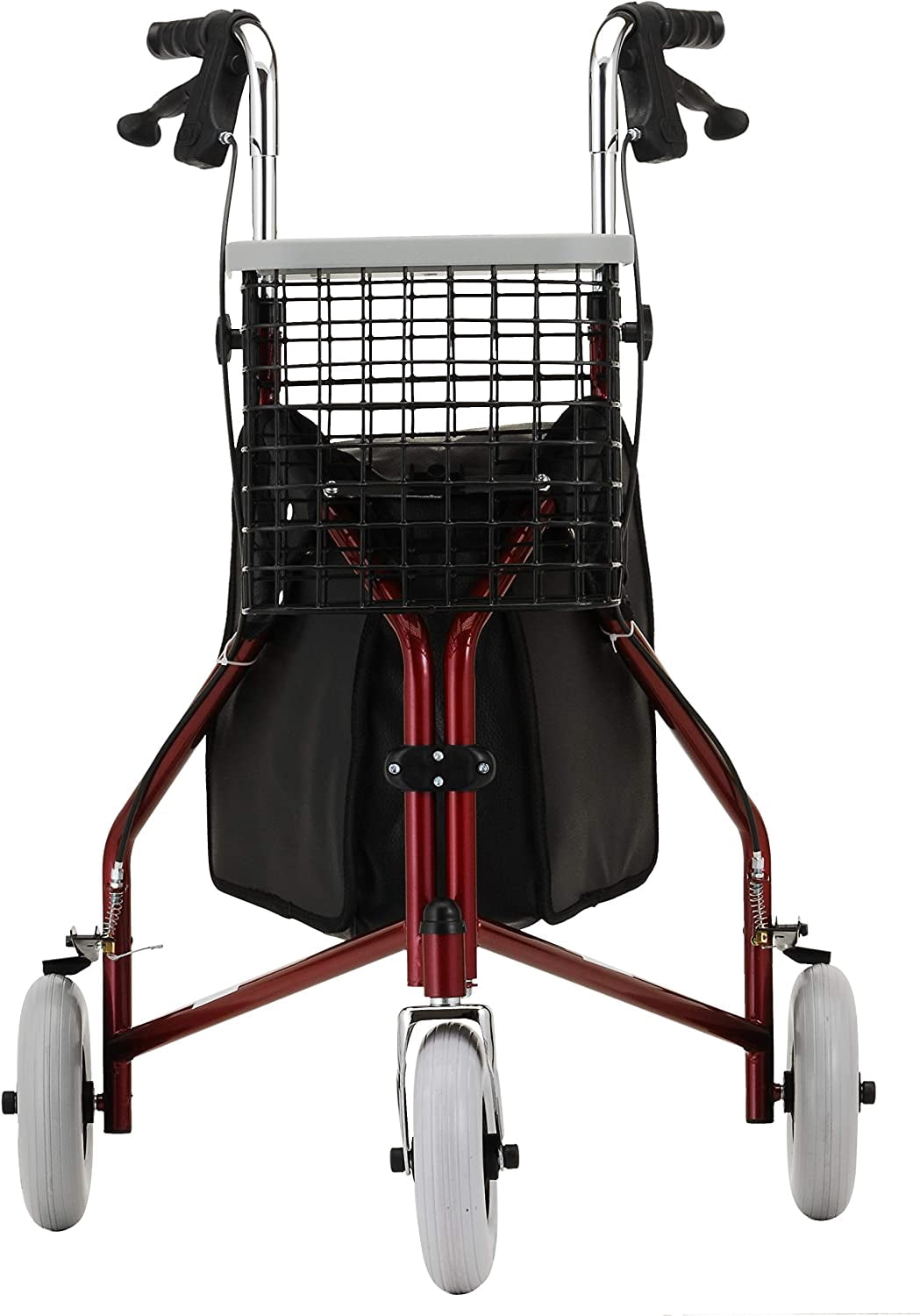 Traveler Rollator Adjustable Height / Folding Aluminum 33 to 37-1/4 ...